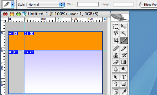 Photoshop 101 The Slice Tool George Ornbo